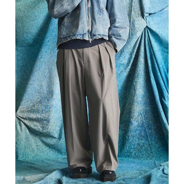 ZOZO問い合わせ番号:104094340ショップ:MAISON SPECIAL，メゾン スペシャルブランド:MAISON SPECIAL，メゾンスペシャル商品名:《UNISEX》【PERTEX】Prime-Wide Two-tuck Tr...