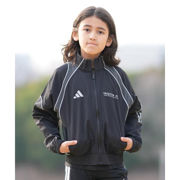 ZOZO問い合わせ番号:104094524ショップ:ムラサキスポーツ，ムラサキスポーツブランド:adidas，アディダス，ムラサキスポーツ，ムラサキスポーツ商品名:adidas/アディダス K ライトウーブンジャケット キッズ RK069カ...