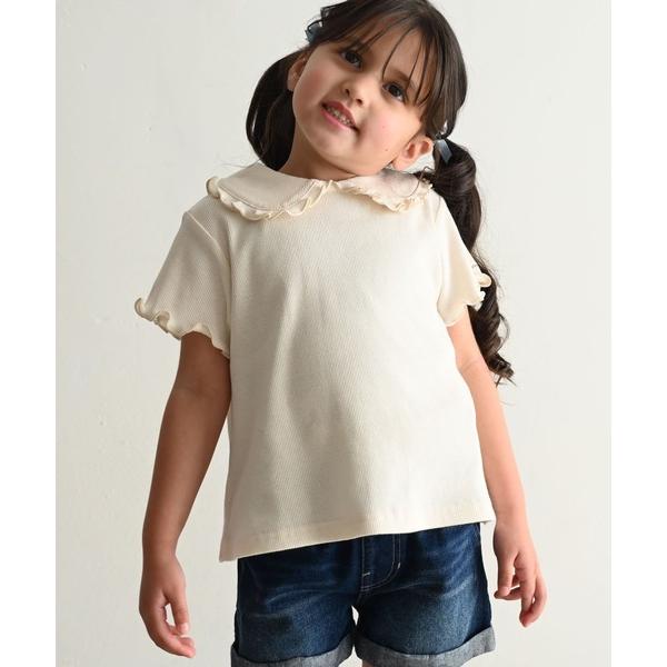 ZOZO問い合わせ番号:104094705ショップ:PUPPAPUPO，プッパプーポブランド:PUPPAPUPO，プッパプーポ商品名:ビッグカラー 半袖 Tシャツ テレコカテゴリ:トップス>Tシャツ/カットソーブランド品番:26010...