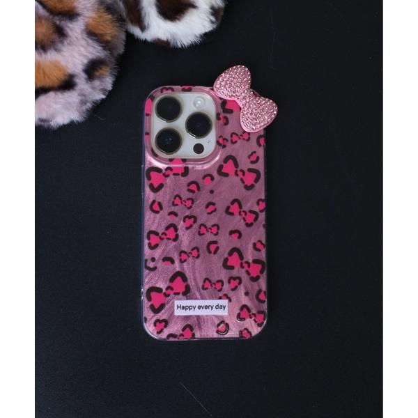 『タイムセール実施中』ZOZO問い合わせ番号:104095574ショップ:Vini，ヴィニブランド:Vini，ヴィニ商品名:ギャルコア ハート柄 立体リボン iPhoneケース（iPhone17・13・14・15・16対応）カテゴリ:PC・...