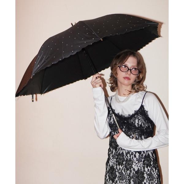 『タイムセール実施中』ZOZO問い合わせ番号:104095715ショップ:Port，ポートブランド:IMARI，イマリ商品名:【 IMARI / イマリ 】 UV ミスティ ドット 長傘 / 日傘カテゴリ:ファッション雑貨>長傘ブラン...