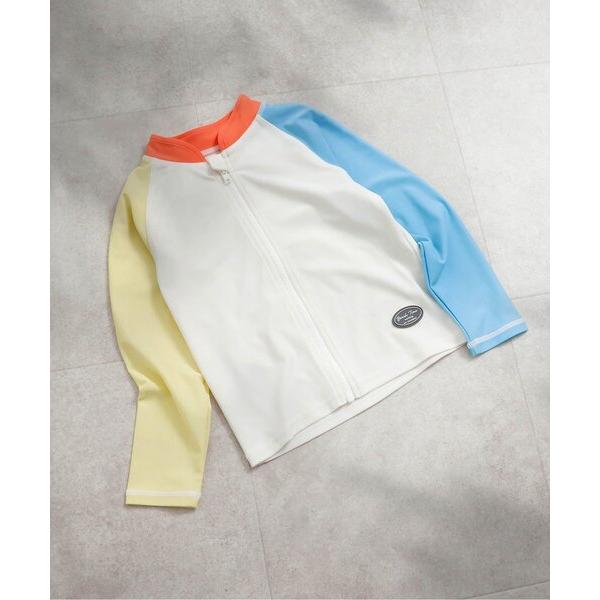 ZOZO問い合わせ番号:104095801ショップ:F.O.Online Store，エフオーオンラインストアブランド:apres les cours，アプレレクール商品名:【UVカット】バイカラーラッシュガードカテゴリ:水着/着物・浴衣&...