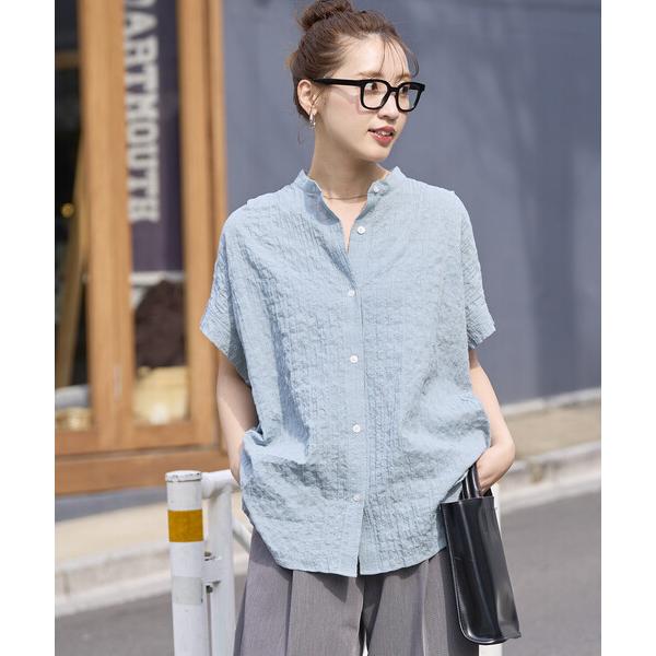 『タイムセール実施中』ZOZO問い合わせ番号:104095963ショップ:FREAK'S STORE，フリークスストアブランド:FREAK'S STORE，フリークスストア商品名:限定展開　ナチュラル ポコポコ フレンチ スリーブ ブラウス...