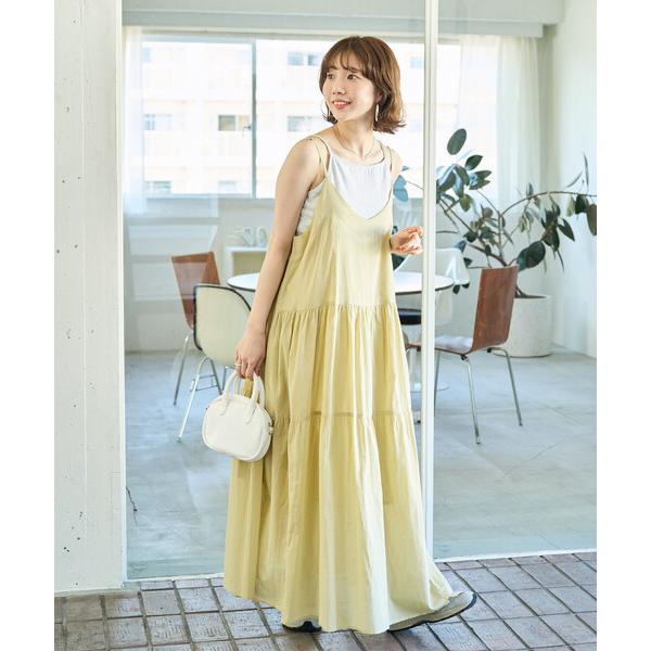 ZOZO問い合わせ番号:104095967ショップ:FREAK'S STORE，フリークスストアブランド:FREAK'S STORE，フリークスストア商品名:限定展開　インド ティアード 切り替え キャミワンピースカテゴリ:ワンピース/ドレ...