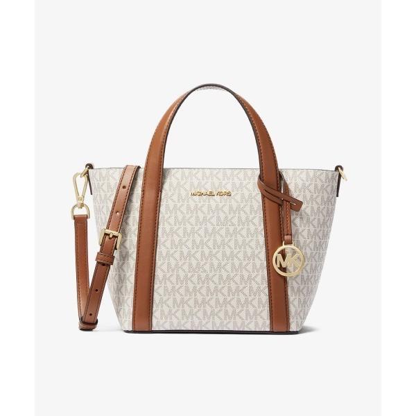 参考価格：77，000円発売時期：2024年05月コンディション：B（目立つ使用感なし）使用感が少ない、または気にならないアイテム底：汚れ参考商品名：PRATT トート クロスボディ スモール - MKシグネチャー参考品番：35S4G3FM...