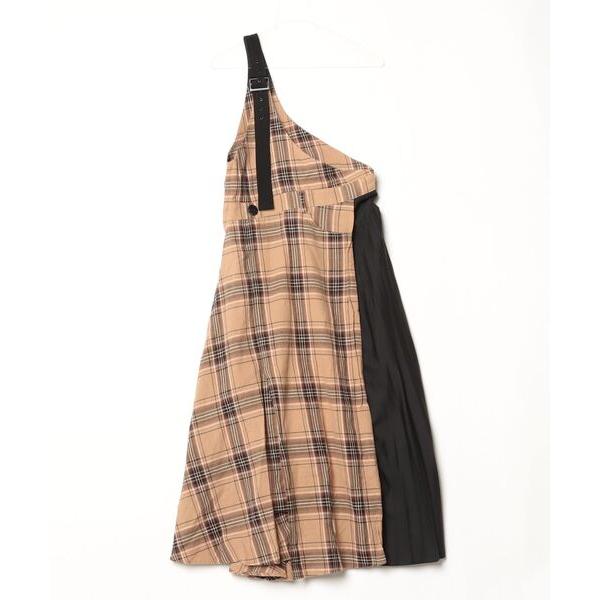 参考価格：20，900円発売時期：2020年03月コンディション：B（目立つ使用感なし）使用感が少ない、または気にならないアイテム後身頃・前身頃：汚れ参考商品名：チェック ワンショルダー ジャンパースカート参考品番：1202-03005ZO...