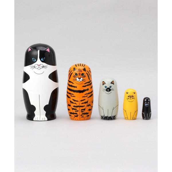ZOZO問い合わせ番号:104112113ショップ:WORLD ONLINE STORE SELECT，ワールドオンラインストアセレクトブランド:212 KITCHEN STORE，トゥワントゥキッチンストア商品名:マトリョーシカ キャット...