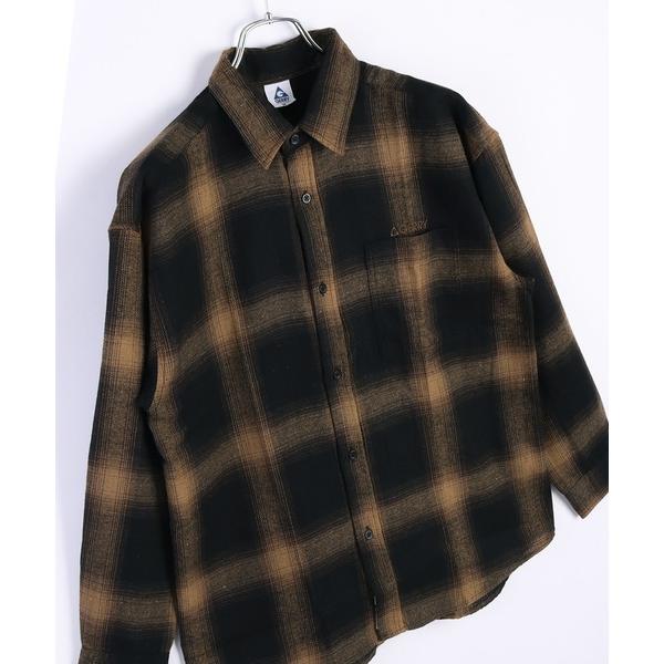 『タイムセール実施中』参考価格：5，990円発売時期：2024年08月コンディション：C（やや使用感あり）使用感があり、やや気になる傷や汚れがあるアイテム全体的：色あせ参考商品名：GERRY フランネルシャツ オンブレチェック 長袖シャツ参...