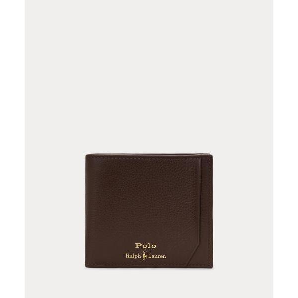 ZOZO問い合わせ番号:104131391ショップ:POLO RALPH LAUREN，ポロ ラルフ ローレンブランド:POLO RALPH LAUREN，ポロ ラルフ ローレン商品名:ペブルド レザー ビルフォールド コイン ウォレットカ...