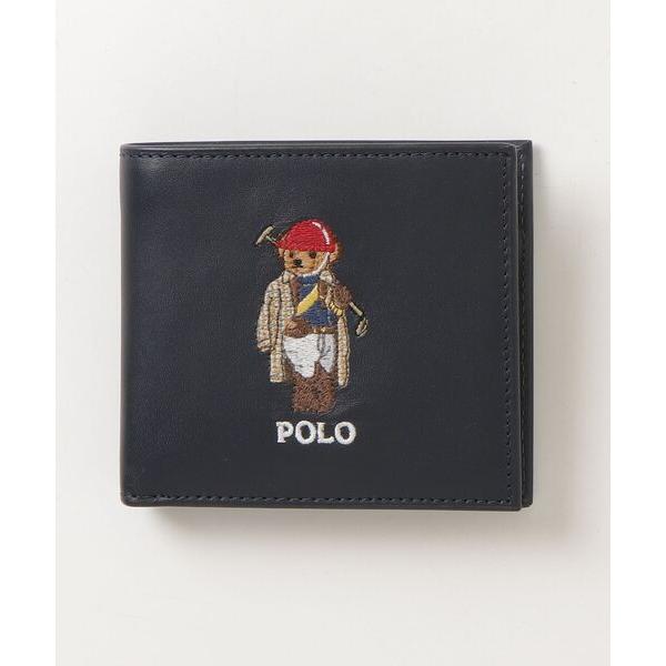 ZOZO問い合わせ番号:104131393ショップ:POLO RALPH LAUREN，ポロ ラルフ ローレンブランド:POLO RALPH LAUREN，ポロ ラルフ ローレン商品名:Polo ベア レザー ビルフォールド コイン ウォレ...