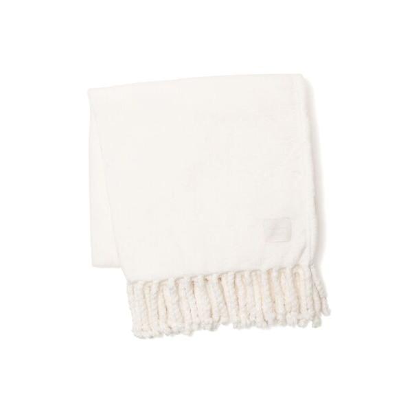 ZOZO問い合わせ番号:104131616ショップ:Francfranc，フランフランブランド:Francfranc，フランフラン商品名:ゴーディス なめらか スロー（ひざ掛け） 春夏薄手 1500×800 アイボリー ふわふわ マイクロフ...