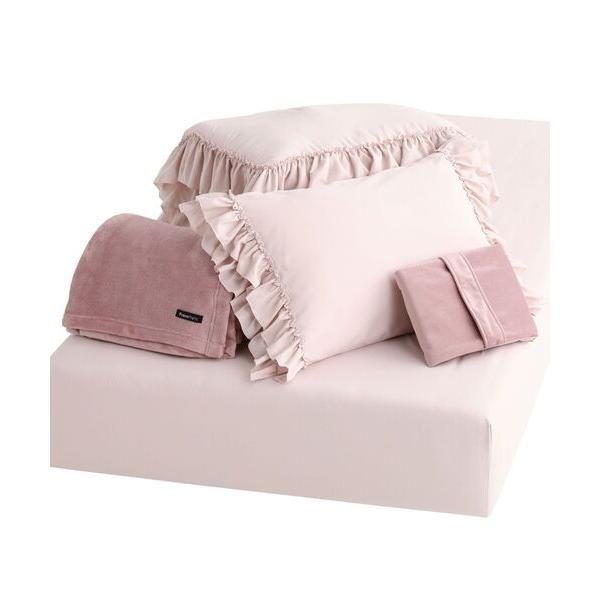 ZOZO問い合わせ番号:104131656ショップ:Francfranc，フランフランブランド:Francfranc，フランフラン商品名:【オンラインショップ限定】かんたん寝具セット プラス フリル セミダブル ピンク 6点セット 新生活 ...