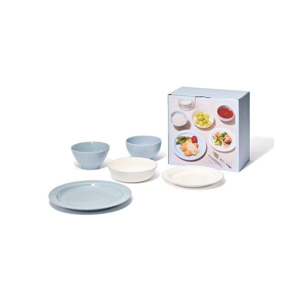 ZOZO問い合わせ番号:104131715ショップ:Francfranc，フランフランブランド:Francfranc，フランフラン商品名:スターター5点セット オールタイム ブルー 食器 レンジ対応 食洗機対応 皿カテゴリ:食器/キッチン&...