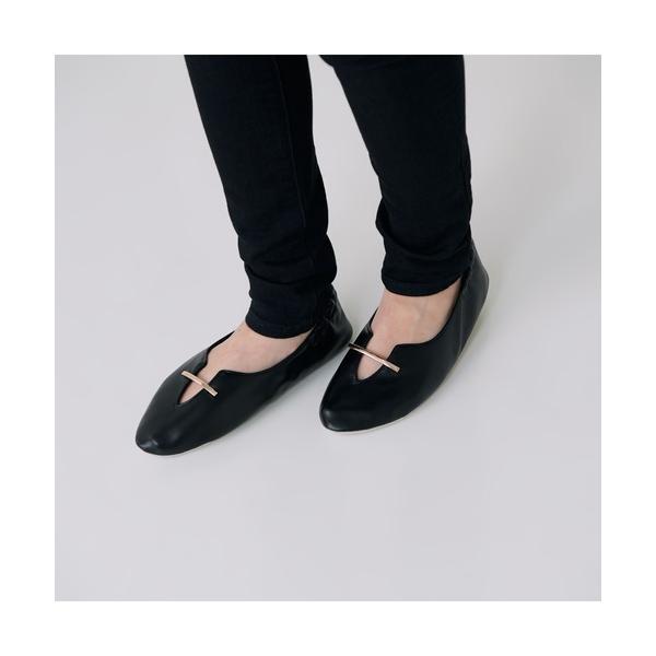 ZOZO問い合わせ番号:104131757ショップ:Francfranc，フランフランブランド:Francfranc，フランフラン商品名:ポケッタブル ルームシューズ フォーレザー ブラックカテゴリ:インテリア>ルームシューズ/スリッ...