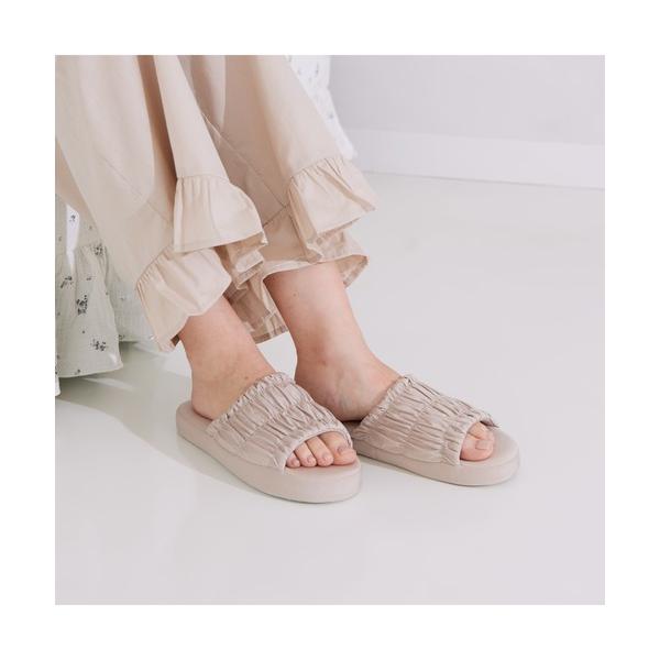 ZOZO問い合わせ番号:104131785ショップ:Francfranc，フランフランブランド:Francfranc，フランフラン商品名:モイスト ルームシューズ ライトベージュカテゴリ:インテリア>ルームシューズ/スリッパブランド品...