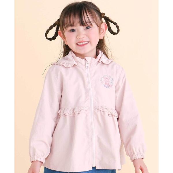 ZOZO問い合わせ番号:104132013ショップ:BEBE ONLINE STORE，ベベ オンラインストアブランド:SLAP SLIP，スラップスリップ商品名:リボン刺しゅうリバーシブルタフタジャケット(80~130cm)カテゴリ:ジャ...