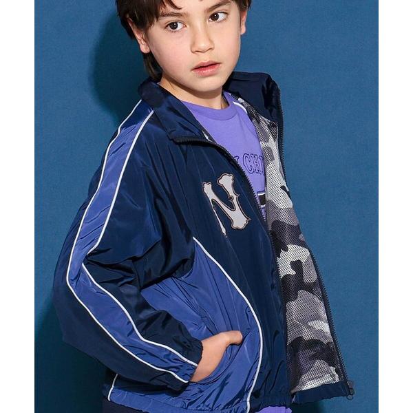 『タイムセール実施中』ZOZO問い合わせ番号:104132036ショップ:BEBE ONLINE STORE，ベベ オンラインストアブランド:nexchic，ネクシック商品名:配色切り替えタフタウィンドブレーカー(110~150cm)カテゴ...