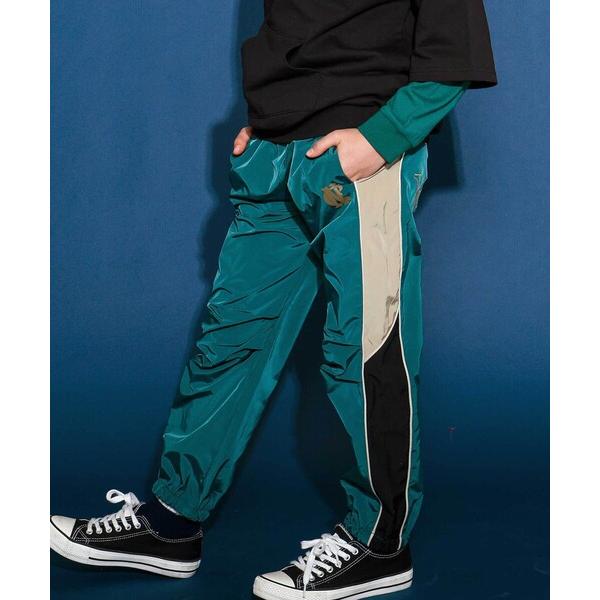 ZOZO問い合わせ番号:104132037ショップ:BEBE ONLINE STORE，ベベ オンラインストアブランド:nexchic，ネクシック商品名:ニータック入りタフタワイドパンツ(110~150cm)カテゴリ:パンツ>その他パ...