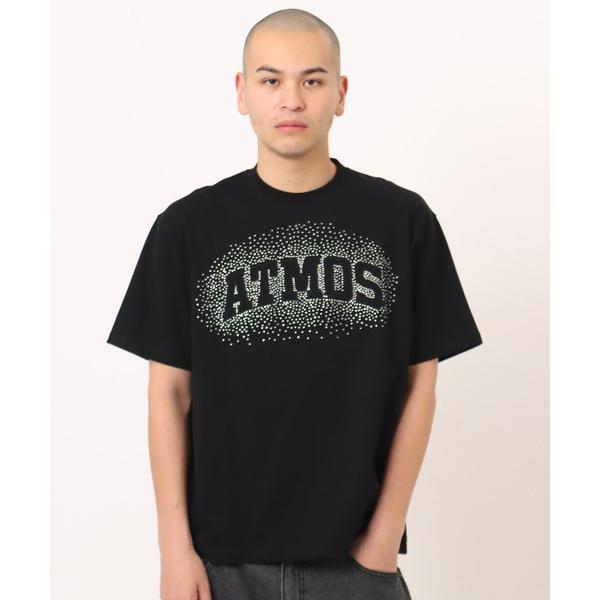 ZOZO問い合わせ番号:104132053ショップ:atmos，アトモスブランド:atmos，アトモス商品名:atmos Sequins Logo T-shirt / アトモス シークインズ ロゴ T-シャツカテゴリ:トップス>Tシャ...