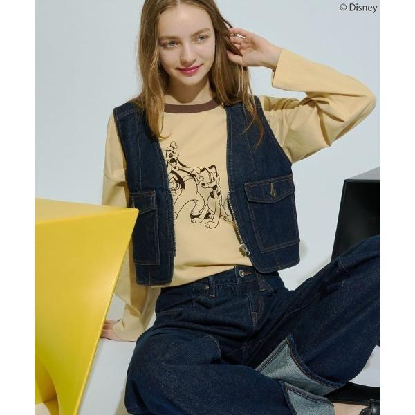 ZOZO問い合わせ番号:104132176ショップ:AMERICAN HOLIC，アメリカンホリックブランド:Disney，ディズニー，AMERICAN HOLIC，アメリカンホリック商品名:【Mickey＆Friends】フロッキーリンガ...