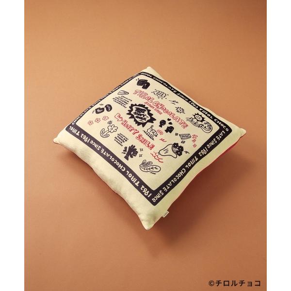 ZOZO問い合わせ番号:104132236ショップ:LEPSIM，レプシィムブランド:LEPSIM，レプシィム商品名:【チロルチョコ×LEPSIM】イラストクッション　647993カテゴリ:インテリア>クッション/クッションカバーブラ...