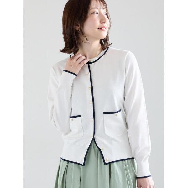 『セール実施中』ZOZO問い合わせ番号:104132428ショップ:Te chichi，テチチブランド:Te chichi，テチチ商品名:ポケット付きクルーネックカーディガンカテゴリ:トップス>カーディガン/ボレロブランド品番:260...