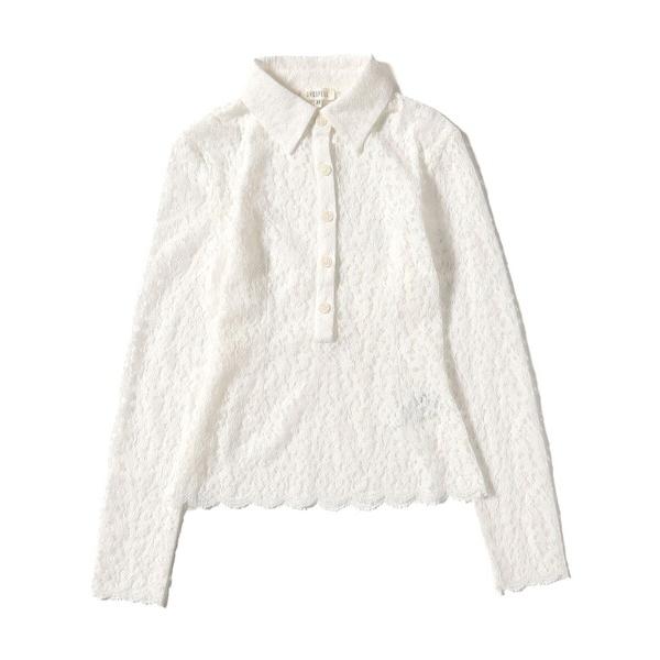 ZOZO問い合わせ番号:104132570ショップ:BEAMS WOMEN，ビームスウィメンブランド:GHOSPELL，ゴスペル，Ray BEAMS，レイビームス商品名:GHOSPELL / Vida Lace Shirtカテゴリ:トップス...
