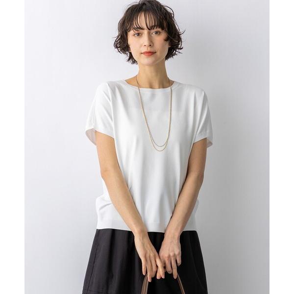 ZOZO問い合わせ番号:104132641ショップ:23区，ニジュウサンクブランド:23区，ニジュウサンク商品名:レーヨンポリエステルストレッチ プルオーバー ニットカテゴリ:トップス>ニット/セーターブランド品番:KR23LM045...