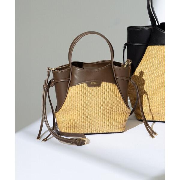 ZOZO問い合わせ番号:104132657ショップ:23区，ニジュウサンクブランド:23区，ニジュウサンク商品名:ペーパーライクコンビ ショルダーバッグ (S)カテゴリ:バッグ>ショルダーバッグブランド品番:BO3DLM0402素材:...