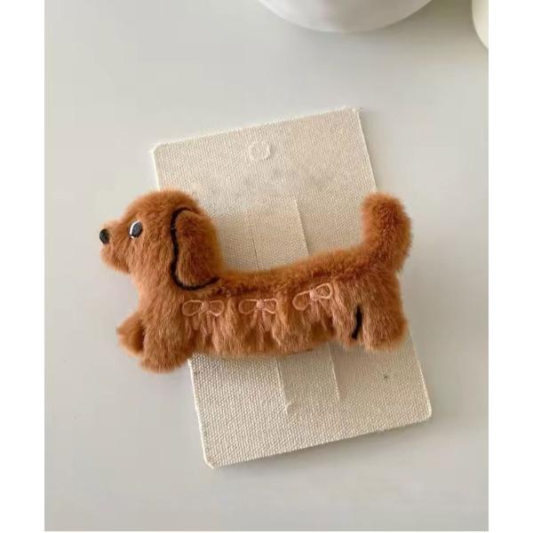 『タイムセール実施中』ZOZO問い合わせ番号:104133454ショップ:RiNc，リンクブランド:ammy.，エイミードット商品名:【 ammy. / エイミードット 】 マイリトル ドッグ モチーフ ヘアピン / ヘアクリップカテゴリ:...