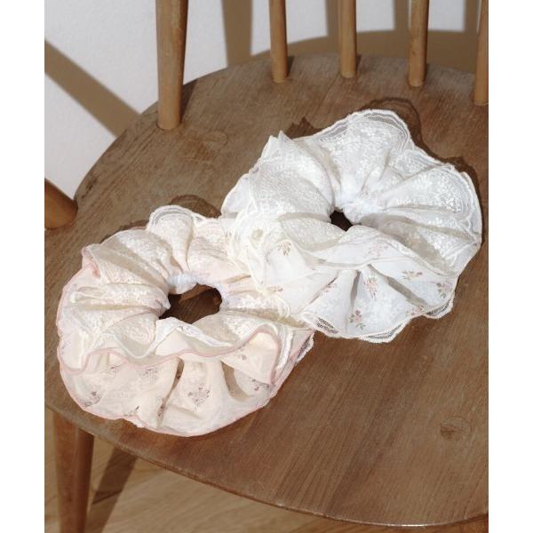 ZOZO問い合わせ番号:104133830ショップ:flower，フラワーブランド:flower，フラワー商品名:エアリーレースシュシュカテゴリ:ヘアアクセサリー>シュシュブランド品番:309510656素材:-カラー:ホワイト，ピン...