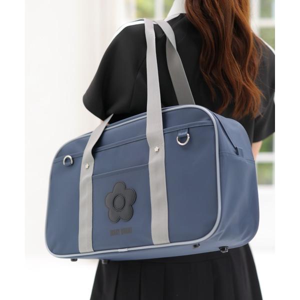 ZOZO問い合わせ番号:104133996ショップ:MARY QUANT，マリークワントブランド:MARY QUANT，マリークワント商品名:ナイロンデイジーパッチ スクールバッグカテゴリ:バッグ>トートバッグブランド品番:226-8...