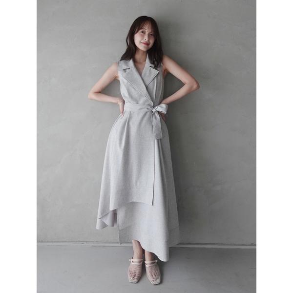 ZOZO問い合わせ番号:104134037ショップ:LAGUNAMOON，ラグナムーンブランド:LAGUNAMOON，ラグナムーン商品名:アシメヘムトレンチワンピースカテゴリ:ワンピース/ドレス>ワンピースブランド品番:0326303...