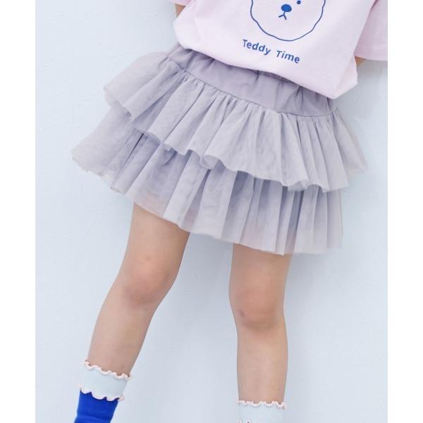 ZOZO問い合わせ番号:104134155ショップ:devirock，デビロックブランド:devirock，デビロック商品名:ふんわり2段チュール 1分丈 スカパンカテゴリ:パンツ>その他パンツブランド品番:1GBT19327素材:本...