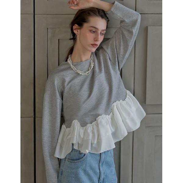 ZOZO問い合わせ番号:104134330ショップ:Re:EDIT，リエディブランド:MEISM，ミズム，Re:EDIT，リエディ商品名:[2026S/S COLLECTION][MEISM by Re:EDIT]ダンボールスウェットウェー...