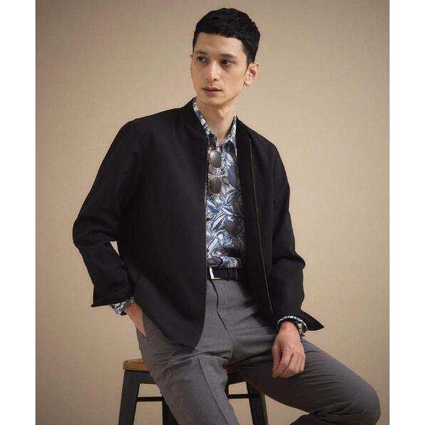 『タイムセール実施中』ZOZO問い合わせ番号:104134404ショップ:TAKEO KIKUCHI，タケオキクチブランド:TAKEO KIKUCHI，タケオキクチ商品名:リネンライクカルゼ リブブルゾンカテゴリ:ジャケット/アウター&gt...