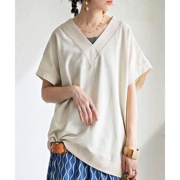 ZOZO問い合わせ番号:104134834ショップ:antiqua，アンティカブランド:antiqua，アンティカ商品名:リネン混 Vネック ベストカテゴリ:トップス>ベストブランド品番:AY-00092素材:本体：ポリエステル54%...