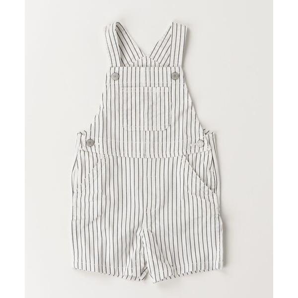 『タイムセール実施中』※このアイテムは返品・交換対象外商品です。ZOZO問い合わせ番号:104135275ショップ:GAP，ギャップブランド:GAP，ギャップ商品名:シアサッカー ストライプ ショートオール (ベビー)カテゴリ:ママ＆ベビー...