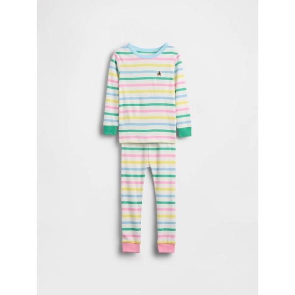 『タイムセール実施中』ZOZO問い合わせ番号:104135286ショップ:GAP，ギャップブランド:GAP，ギャップ商品名:オーガニック ブラッシュドコットン パジャマセット (幼児・ベビー)カテゴリ:ルームウェア>ルームウェア/パジ...