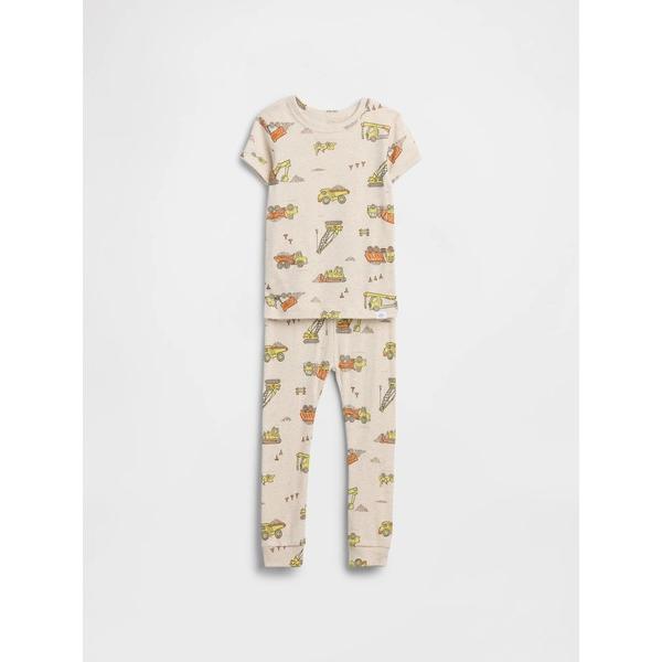 『タイムセール実施中』ZOZO問い合わせ番号:104135287ショップ:GAP，ギャップブランド:GAP，ギャップ商品名:オーガニック ブラッシュドコットン パジャマセット (幼児・ベビー)カテゴリ:ルームウェア>ルームウェア/パジ...