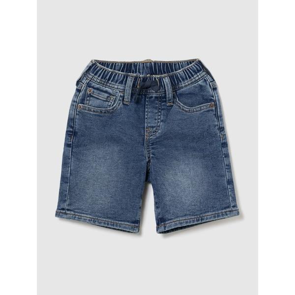 『タイムセール実施中』ZOZO問い合わせ番号:104135302ショップ:GAP，ギャップブランド:GAP，ギャップ商品名:babyGap プルオン ルーズフィット デニム スウェットショートパンツカテゴリ:パンツ>デニムパンツブラン...