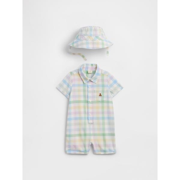 『タイムセール実施中』ZOZO問い合わせ番号:104135344ショップ:GAP，ギャップブランド:GAP，ギャップ商品名:ブラナンベア ２ピース コーデセット (ベビー)カテゴリ:ジャケット/アウター>セットアップブランド品番:87...