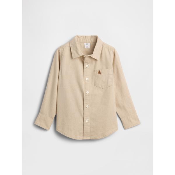 『タイムセール実施中』ZOZO問い合わせ番号:104135346ショップ:GAP，ギャップブランド:GAP，ギャップ商品名:babyGap リネンブレンドシャツカテゴリ:トップス>シャツ/ブラウスブランド品番:872252素材:リネン...