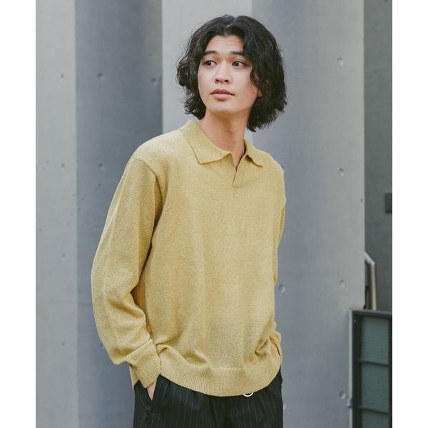 ZOZO問い合わせ番号:104135712ショップ:RAGEBLUE，レイジブルーブランド:RAGEBLUE，レイジブルー商品名:Low Gauge Skipper Knit/スキッパーニットポロカテゴリ:トップス>ポロシャツブランド...