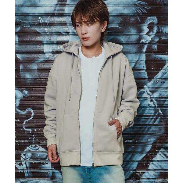 ZOZO問い合わせ番号:104136236ショップ:improves，インプローブスブランド:improves，インプローブス商品名:裏起毛 コットンタッチ ジップパーカーカテゴリ:トップス>パーカーブランド品番:42108素材:本体...