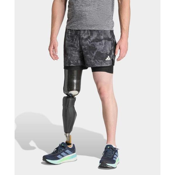 『セール実施中』ZOZO問い合わせ番号:104136623ショップ:adidas，アディダスブランド:adidas，アディダス商品名:オウン ザ ラン スプレーダイ2-in-1ショーツ / ハーフパンツ / アディダス adidasカテゴリ...