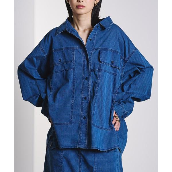 『タイムセール実施中』ZOZO問い合わせ番号:104137252ショップ:ROSE BUD，ローズバッドブランド:ROSE BUD，ローズバッド商品名:(GENE HEAVENS)WORK POCKET RIP STOP SHIRTカテゴリ...