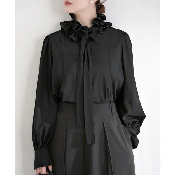 ZOZO問い合わせ番号:104137528ショップ:IENA，イエナブランド:IENA，イエナ商品名:《追加》＆NAVYシアーボウタイブラウスカテゴリ:トップス>シャツ/ブラウスブランド品番:26051900692110素材:本体:ポ...