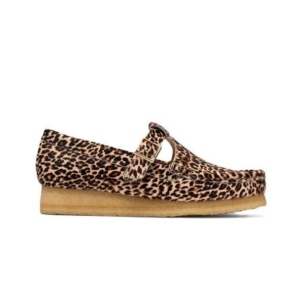 ZOZO問い合わせ番号:104137701ショップ:H.L.N.A，エイチエルエヌエーブランド:Clarks，クラークス商品名:【Clarks】Wallabee T Bar Leopard Printカテゴリ:シューズ>ブーツブランド...