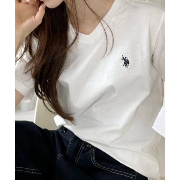 『タイムセール実施中』ZOZO問い合わせ番号:104146118ショップ:Ada.，エイダブランド:U.S. POLO ASSN.，ユーエスポロアッスン，Ada.，エイダ商品名:【Ada.別注 U.S. POLO ASSN】コンパクト Vネ...